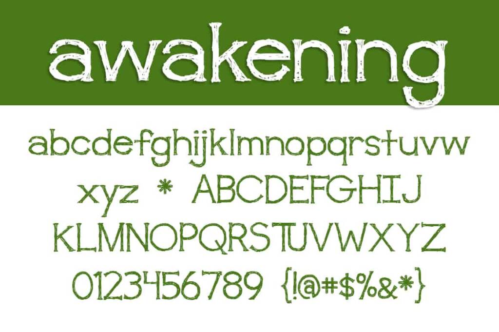Awakening Font - Brittney Murphy Design