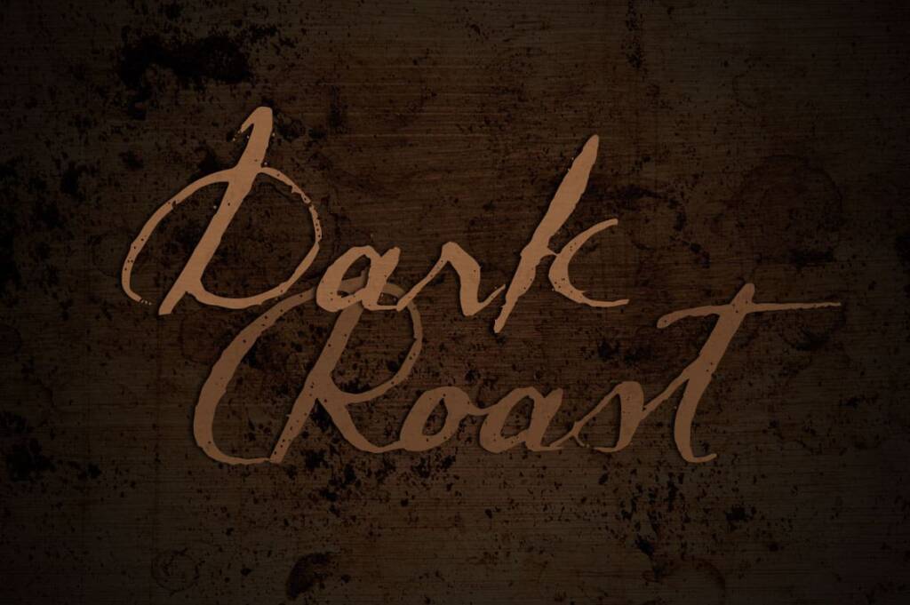 Dark Roast Font - Brittney Murphy Design