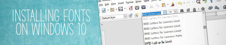 Installing Fonts on Windows 10 - Brittney Murphy Design