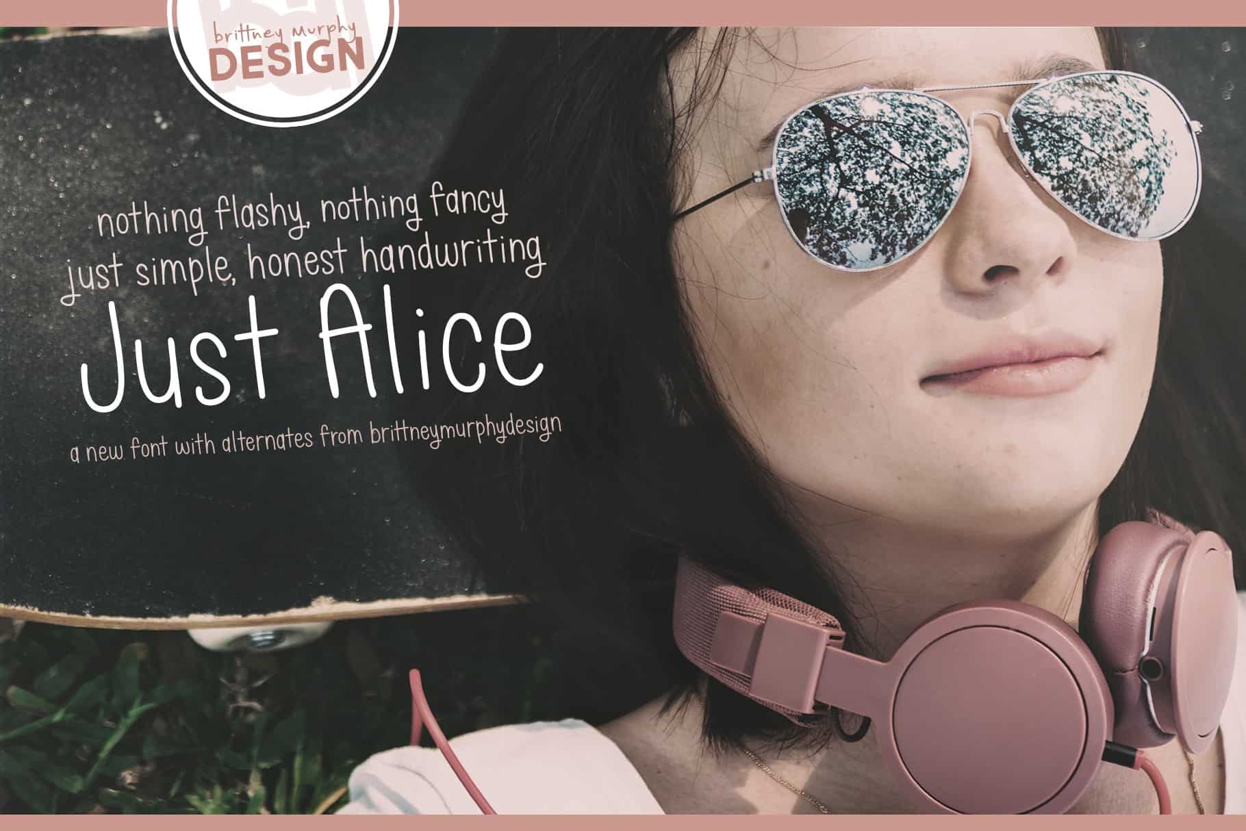 Just Alice Font - Brittney Murphy Design