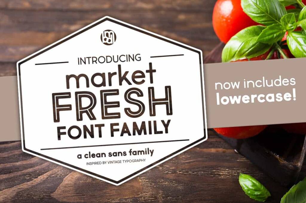 Market Fresh Font Family - By Brittney Murphy Design