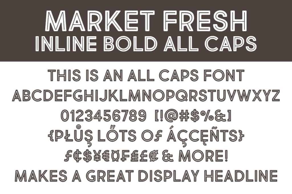 Market Fresh Font Family - By Brittney Murphy Design