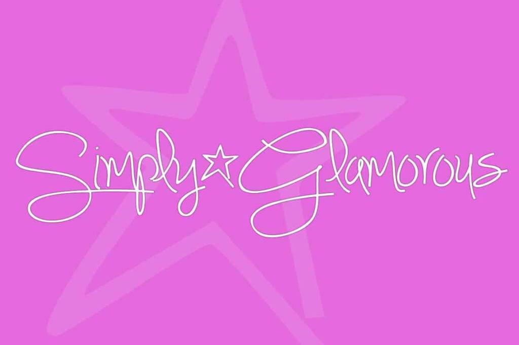 Simply Glamorous Font - Brittney Murphy Design