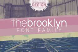 The Brooklyn Font Family - Brittney Murphy Design