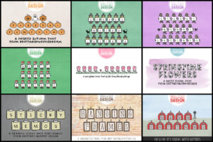 BMD Picture Fonts Bundle - Brittney Murphy Design